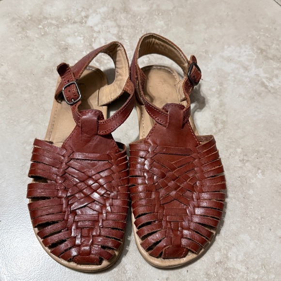 Origo | Shoes | Origo Huaraches By Anya Sandal Brown Cinnamon 65 Reg ...